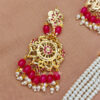 Pink Color Pearl Rani Haar for Bride | FashionCrab.com